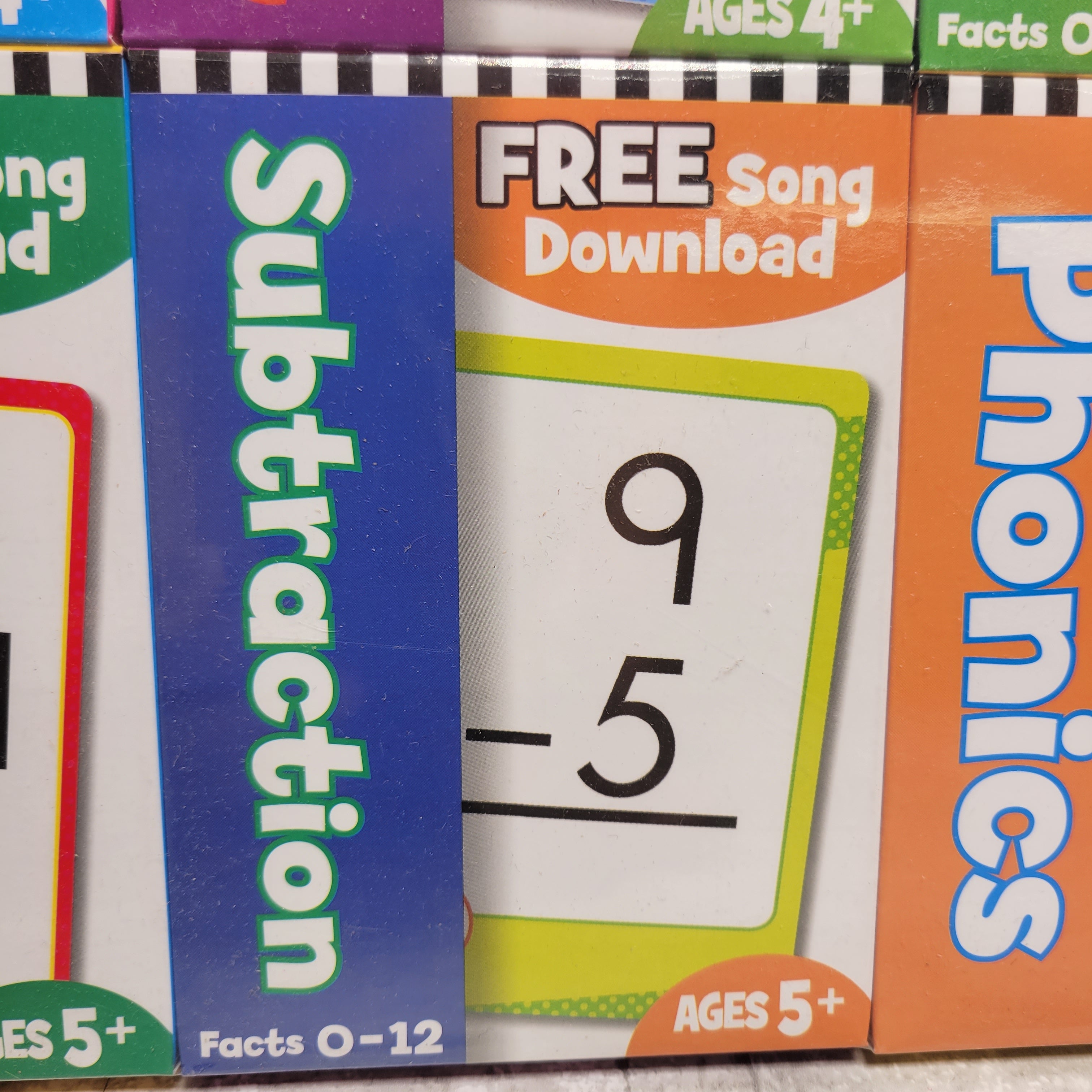 Flash Cards Alphabet, Numbers, Addition, Sight Words, Subtraction, Pho