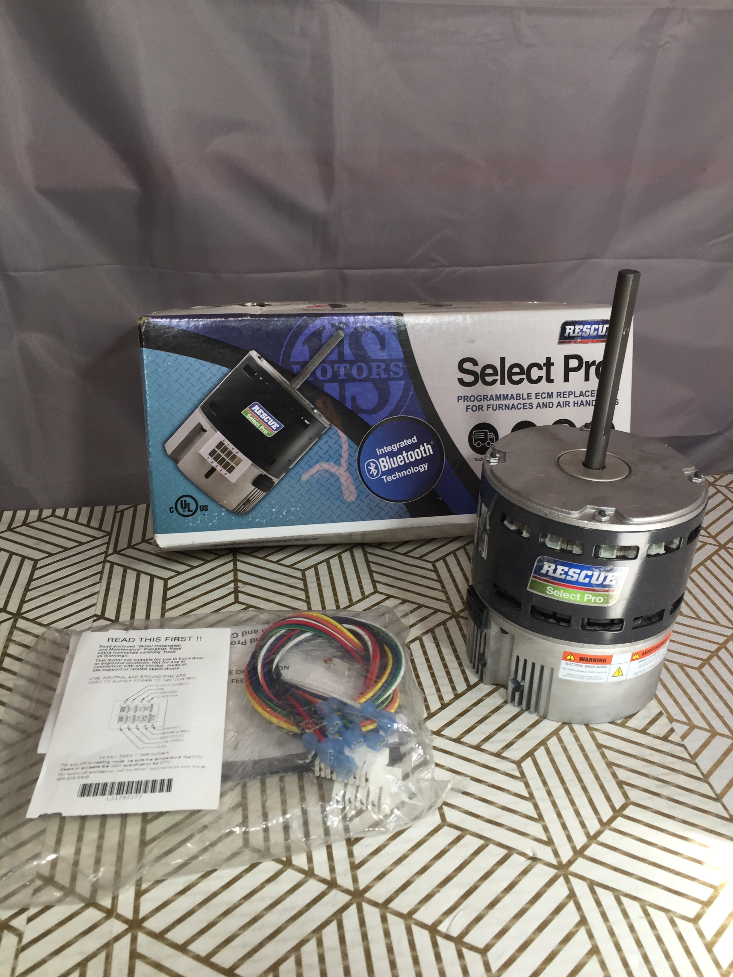 ECM Replacement Motor 1/2-1/3 HP | 115/208-230V | Rescue Select Pro *U