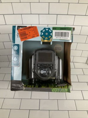 Hose Faucet Timer By Orbit 4-Outlet Integrated Watering System