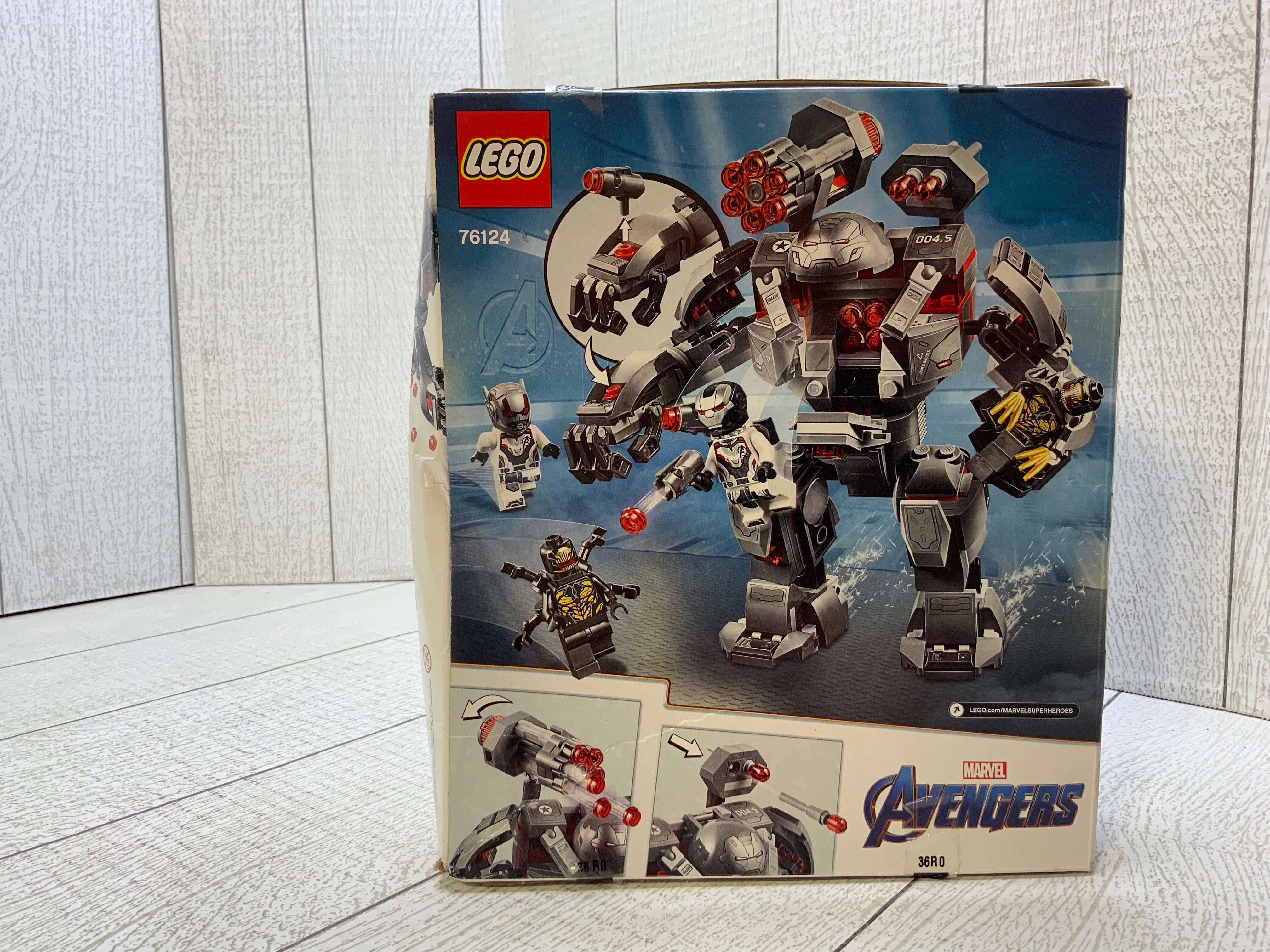 LEGO Marvel Avengers War Machine Buster 76124 Building Kit