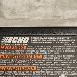 ECHO LBP-56V250A eFORCE 5Ah 56V Lithium Ion Battery