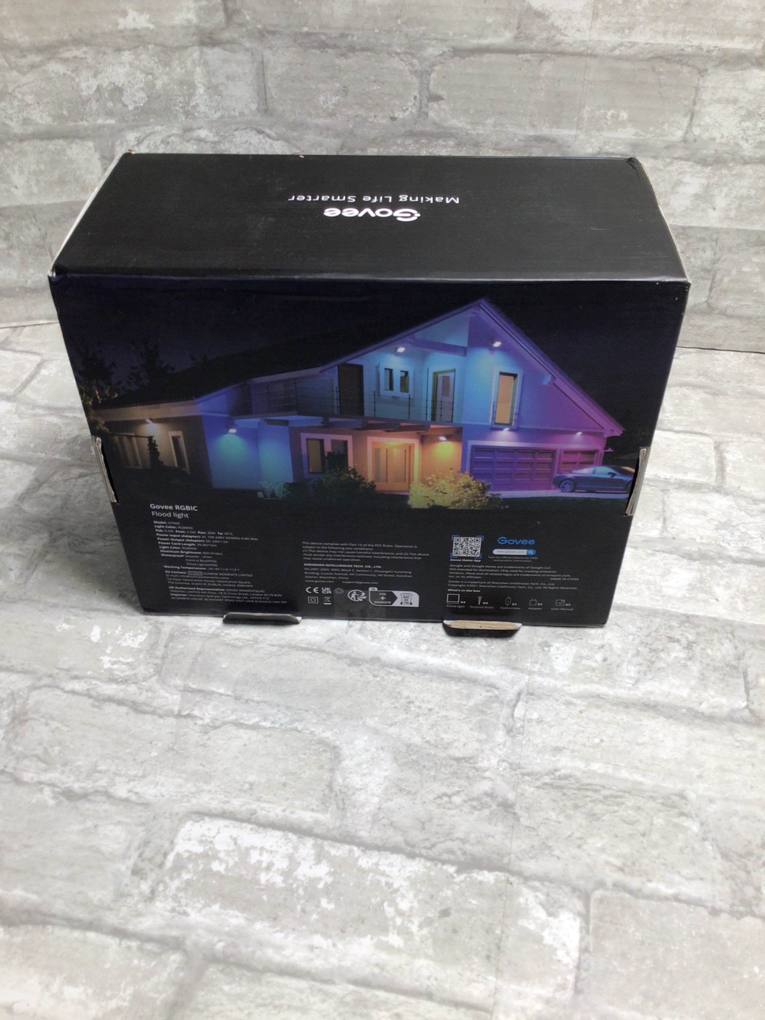 Govee Outdoor Lights, Flood Lights Uplight 2 in 1, LED**OPEN BOX**