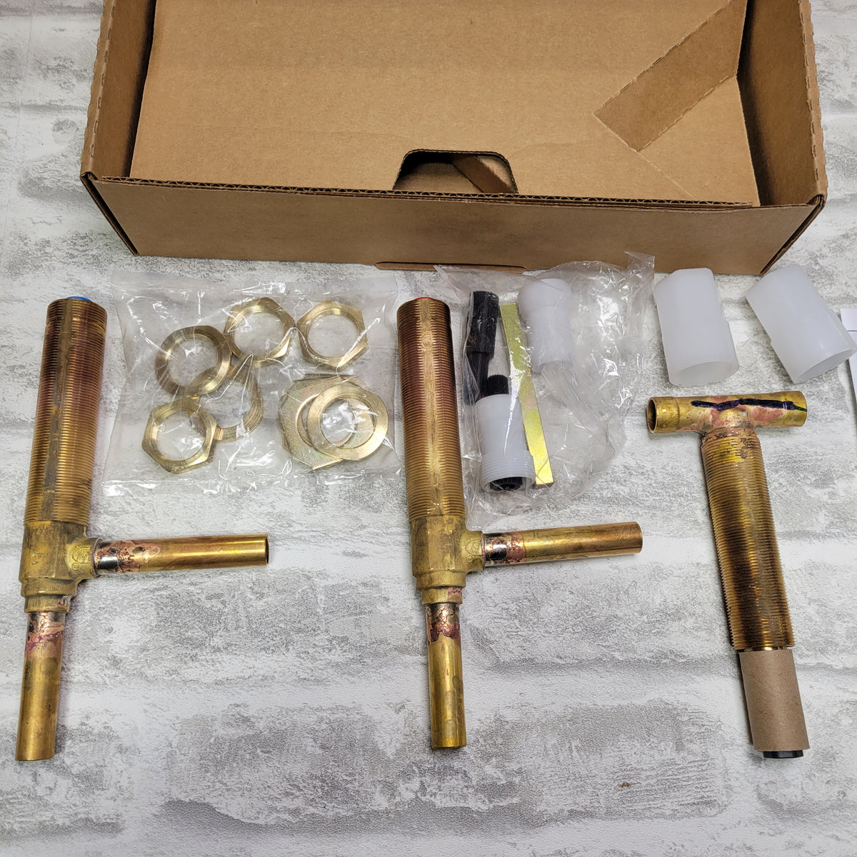 Moen 4792 M-PACT Valve Two Handle 3-Hole Valve Adjustable 1/2" CC Conn ...