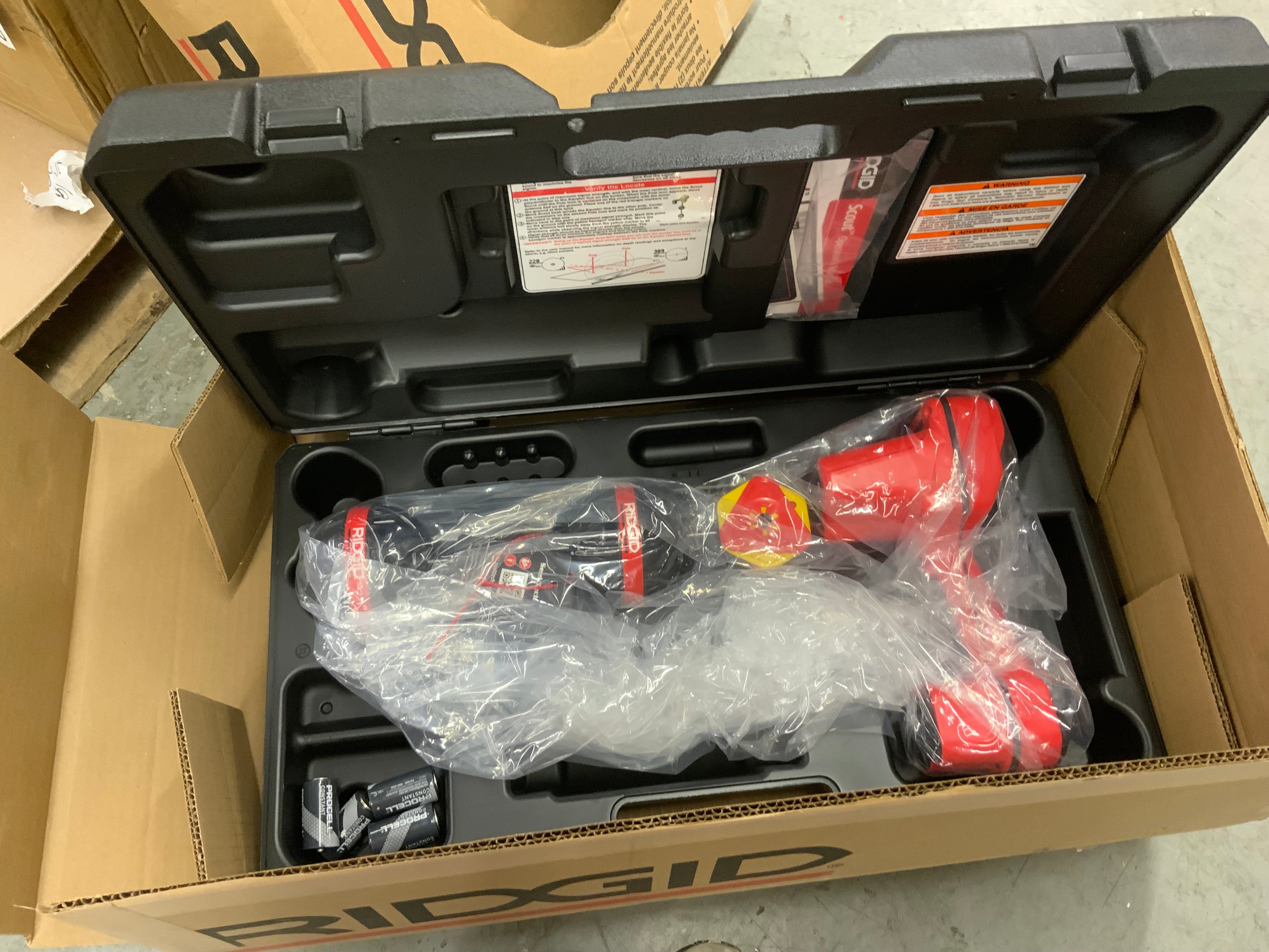 RIDGID 19238 NaviTrack Scout Underground Pipe & Cable Locator