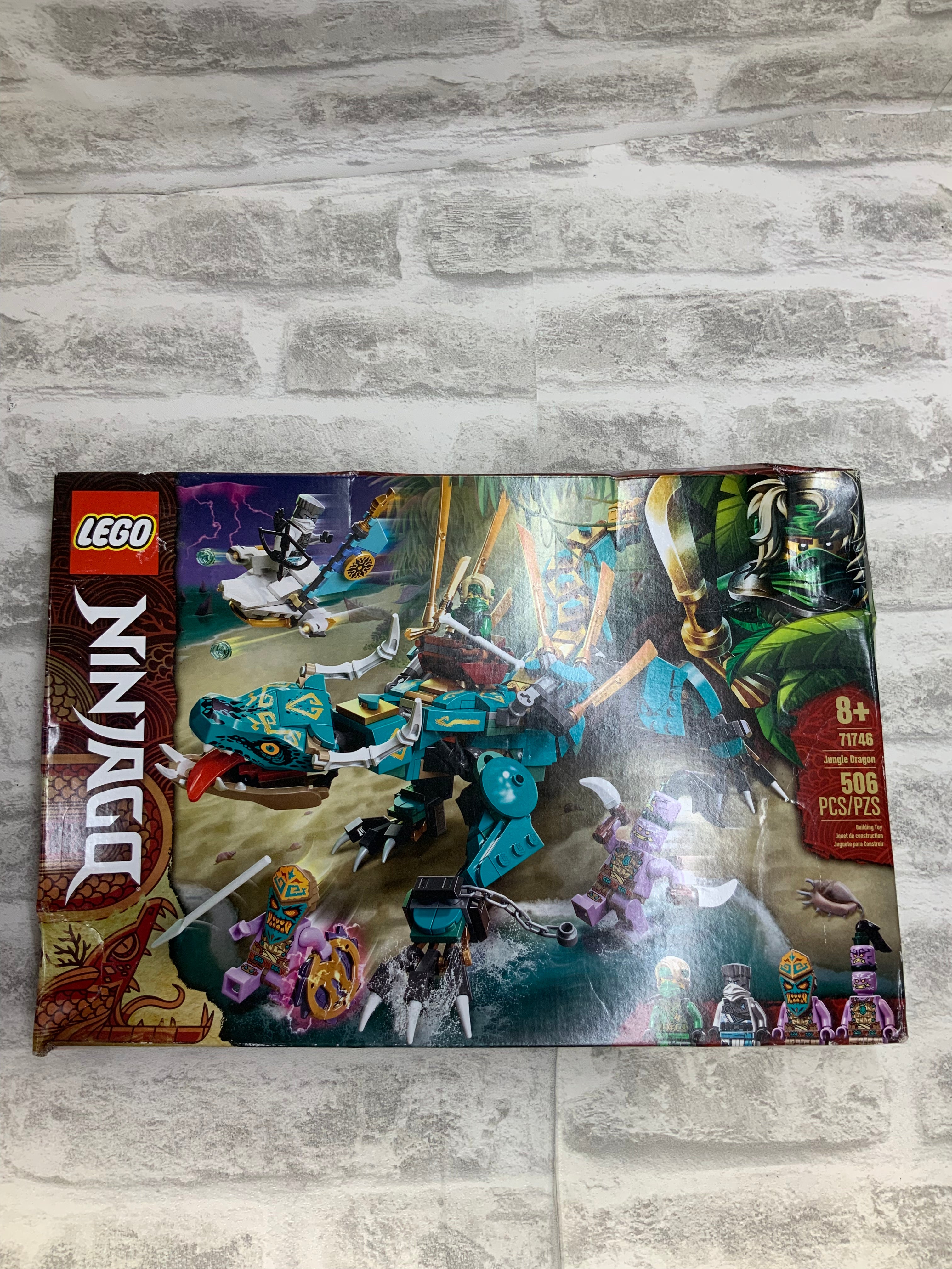LEGO NINJAGO Jungle Dragon 71746 Building Kit