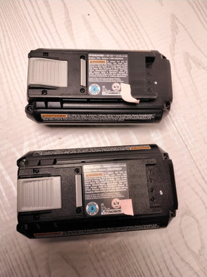 Set of 2 Ryobi 40v 4AH - OP40404VNM