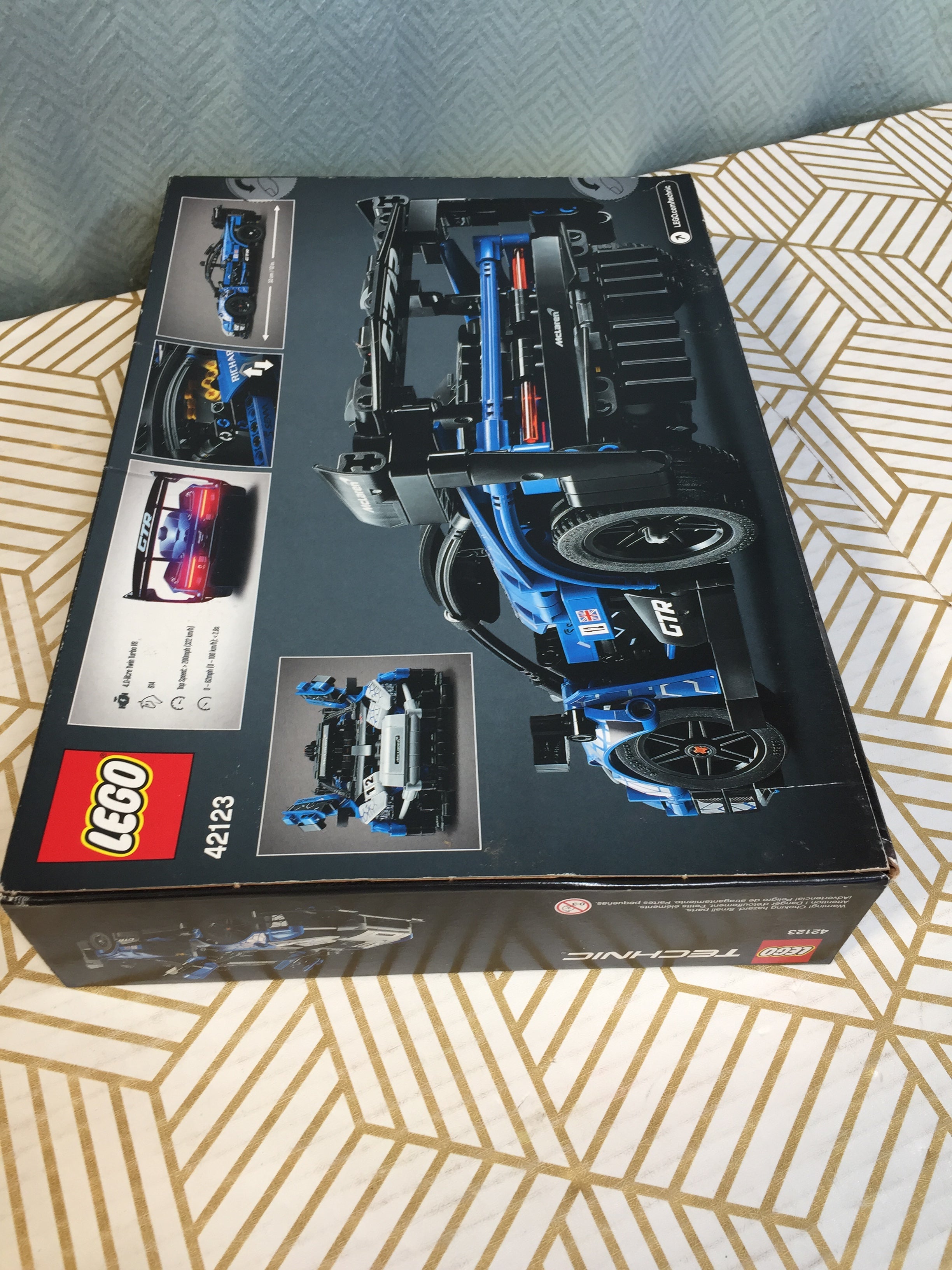 LEGO Technic McLaren Senna GTR 42123 Toy Car Model Building Kit *SEALE