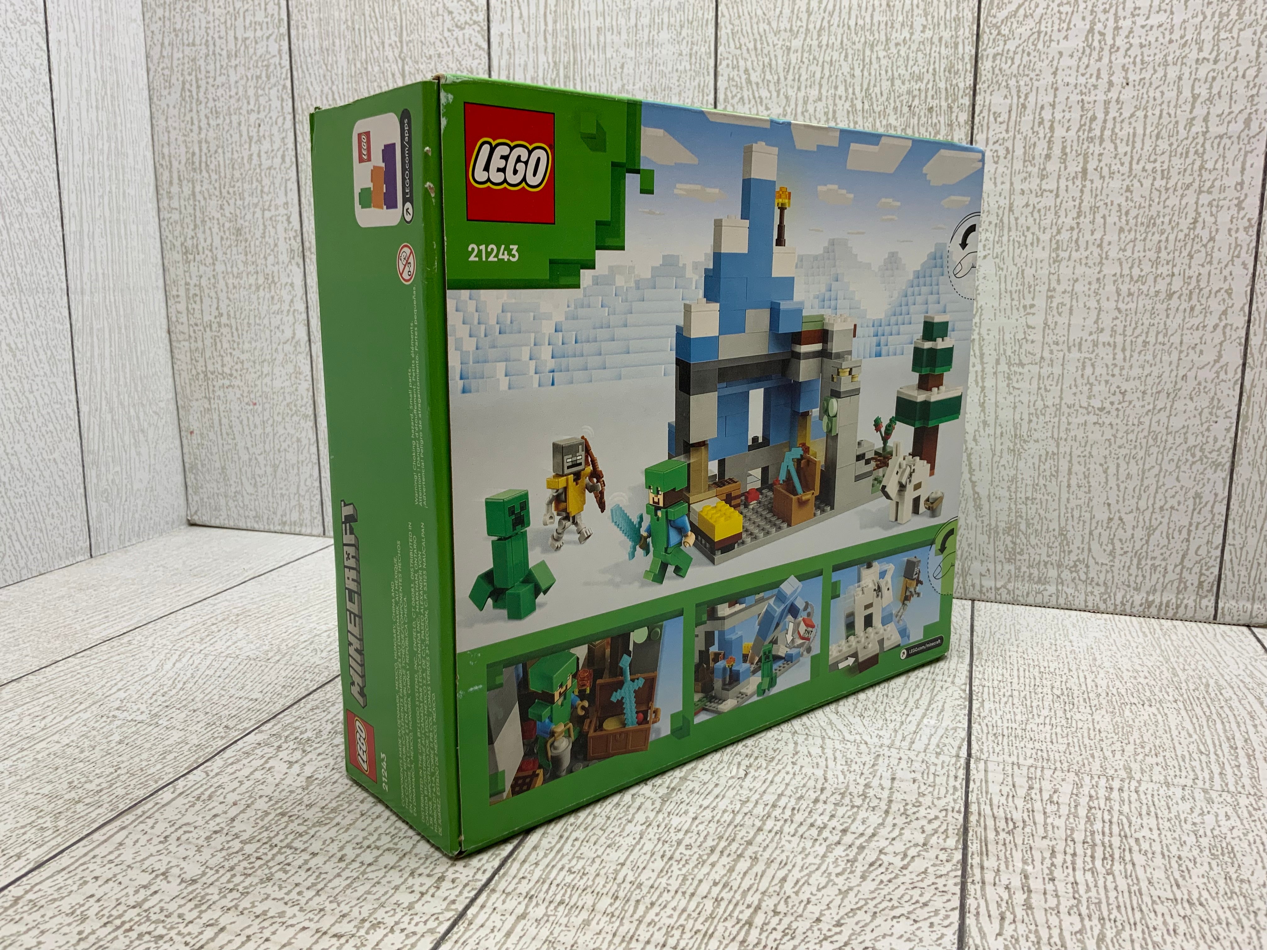 LEGO Minecraft The Frozen Peaks 21243