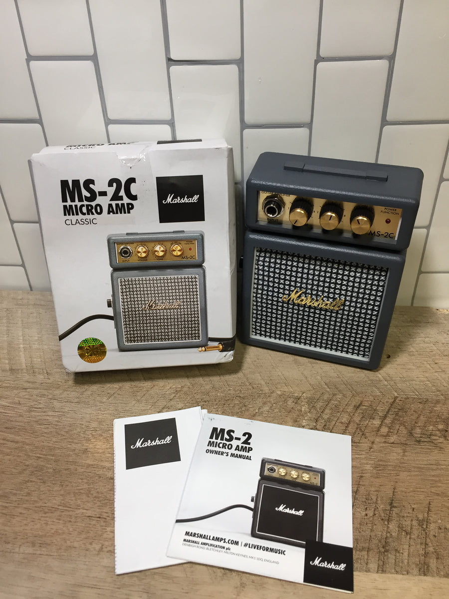 Marshall Mini Stack Series MS-2C Micro Guitar Amplifier – RDW LIQUIDATIONS