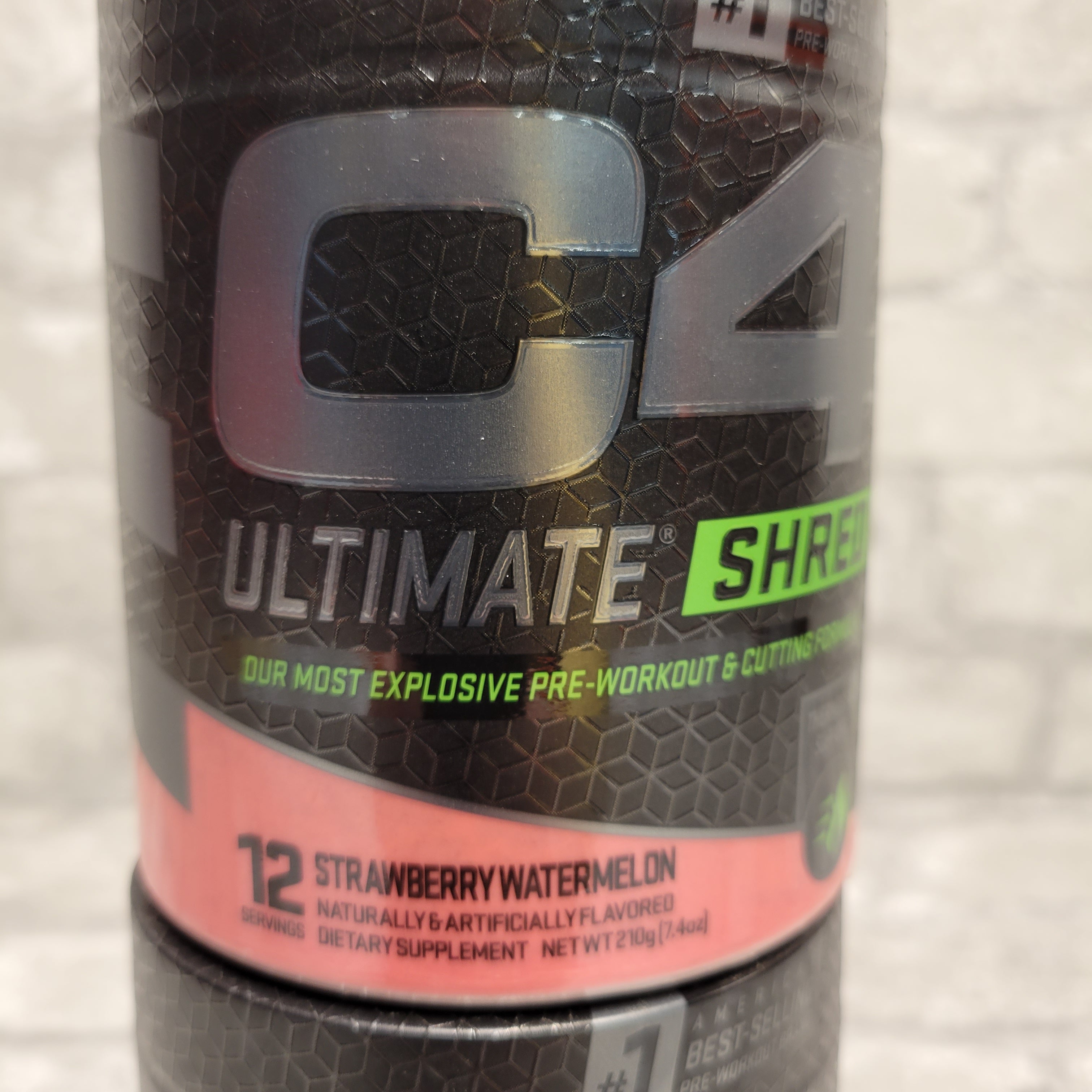 (2) C4 Ultimate Shred Pre Workout Powder Strawberry Watermelon Exp. 02
