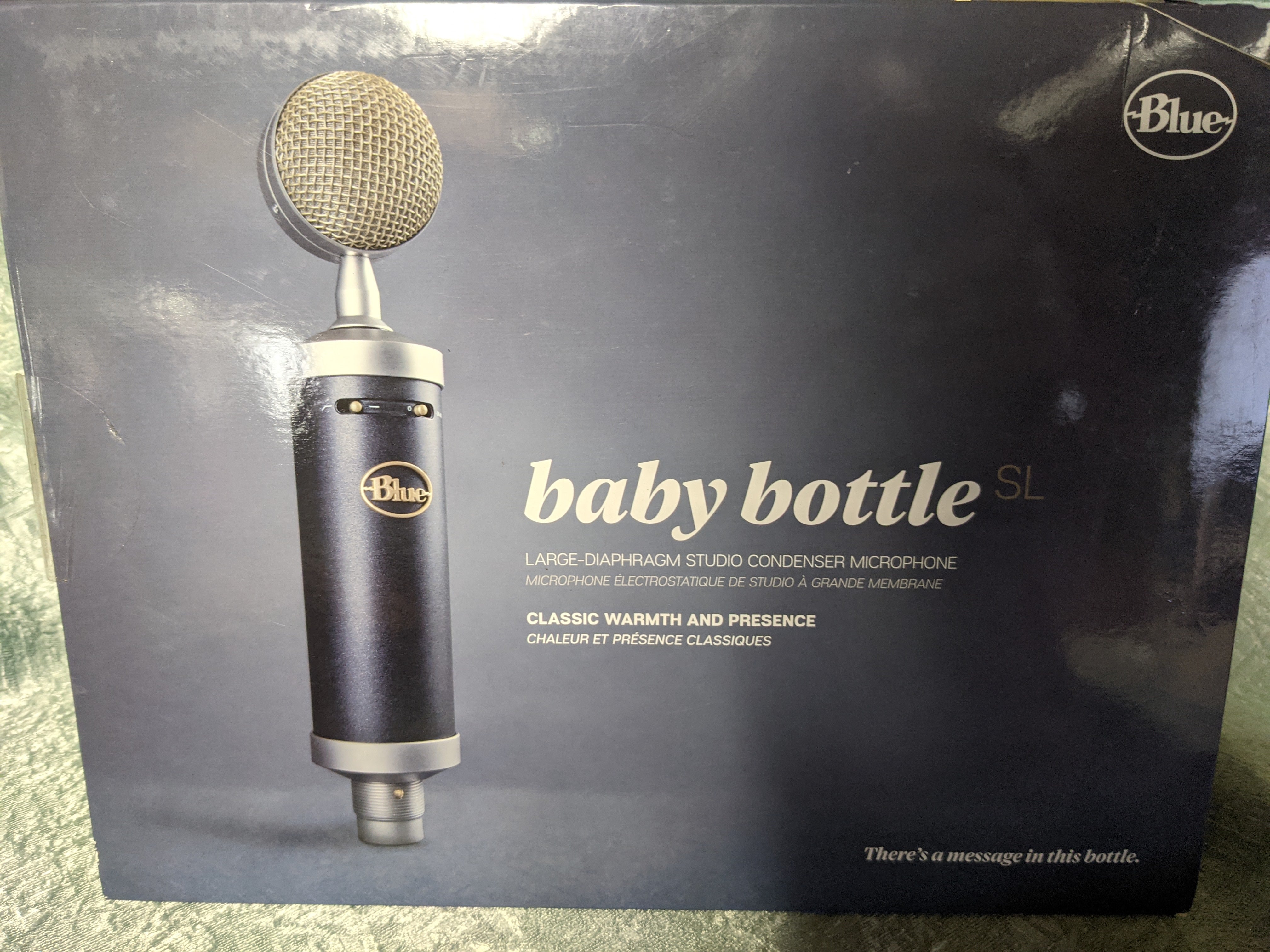 Blue Baby Bottle SL XLR Condenser Microphone for Recording and Streami