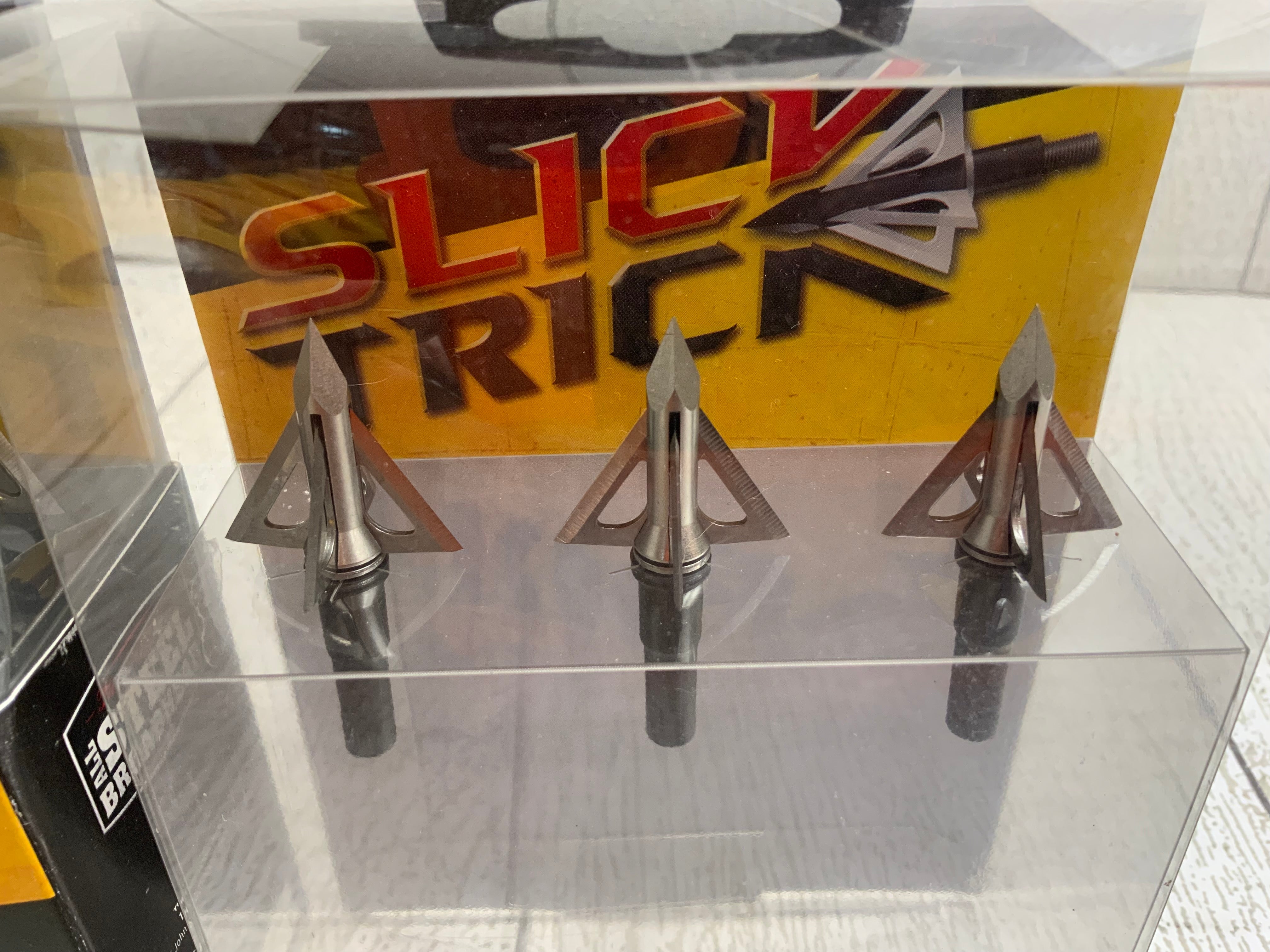 Slick Trick Assailant, Hybrid Mechanical Broadhead **LOT OF 2**