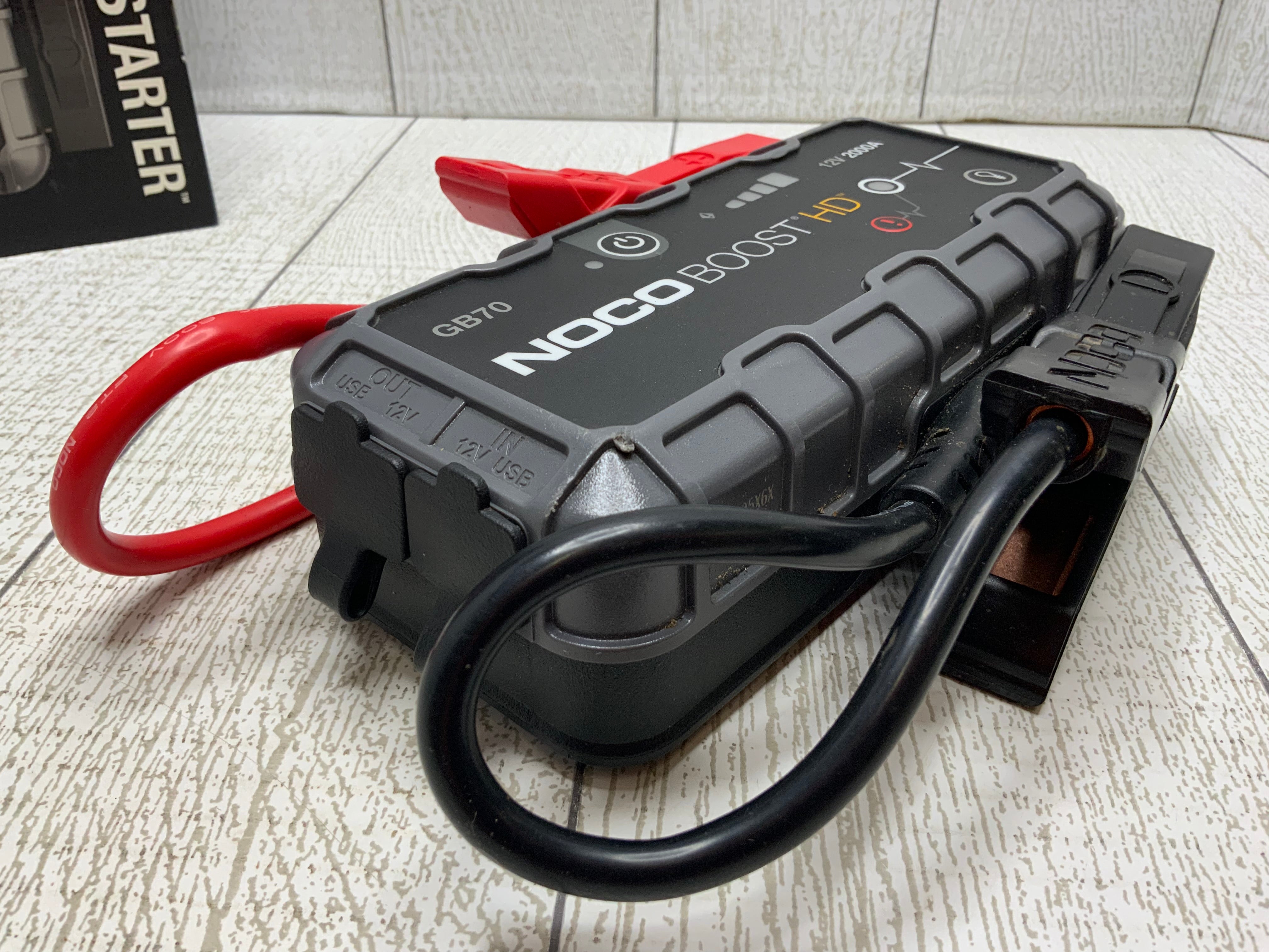 NOCO Boost HD GB70 2000 Amp 12-Volt UltraSafe Lithium Jump Starter **F