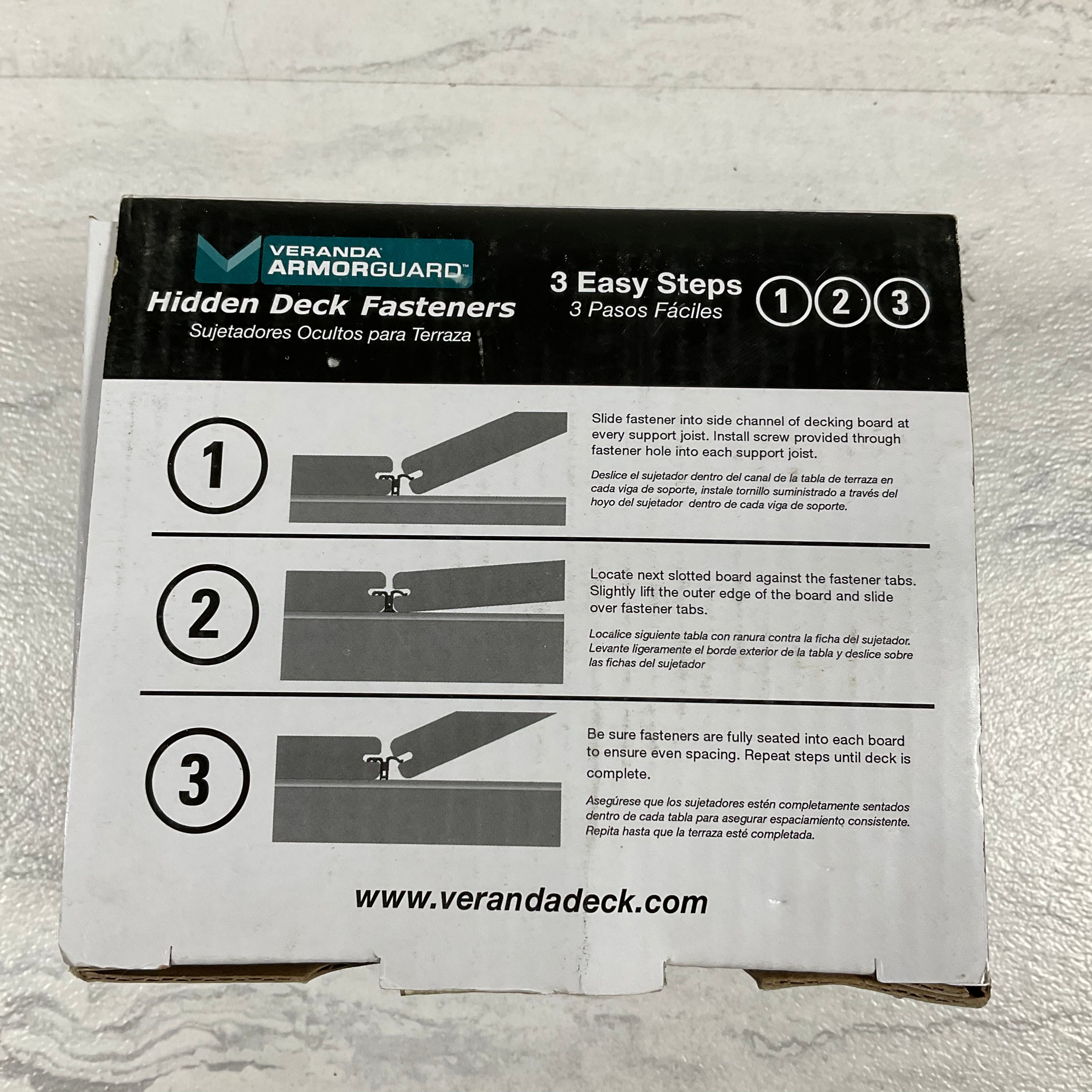 Veranda ArmorGuard Hidden Fasteners