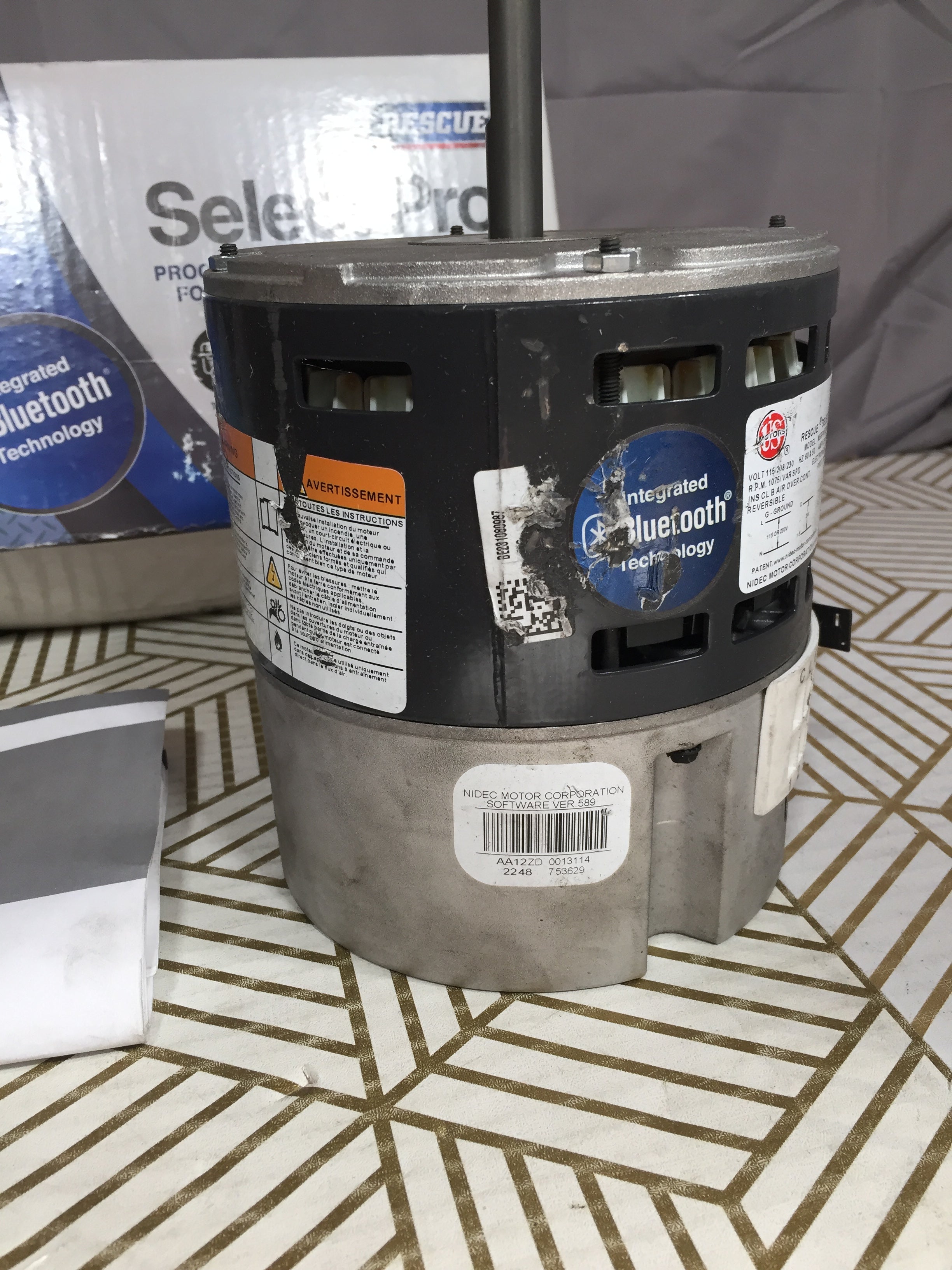 ECM Replacement Motor 1/2-1/3 HP | 115/208-230V | Rescue Select Pro *U