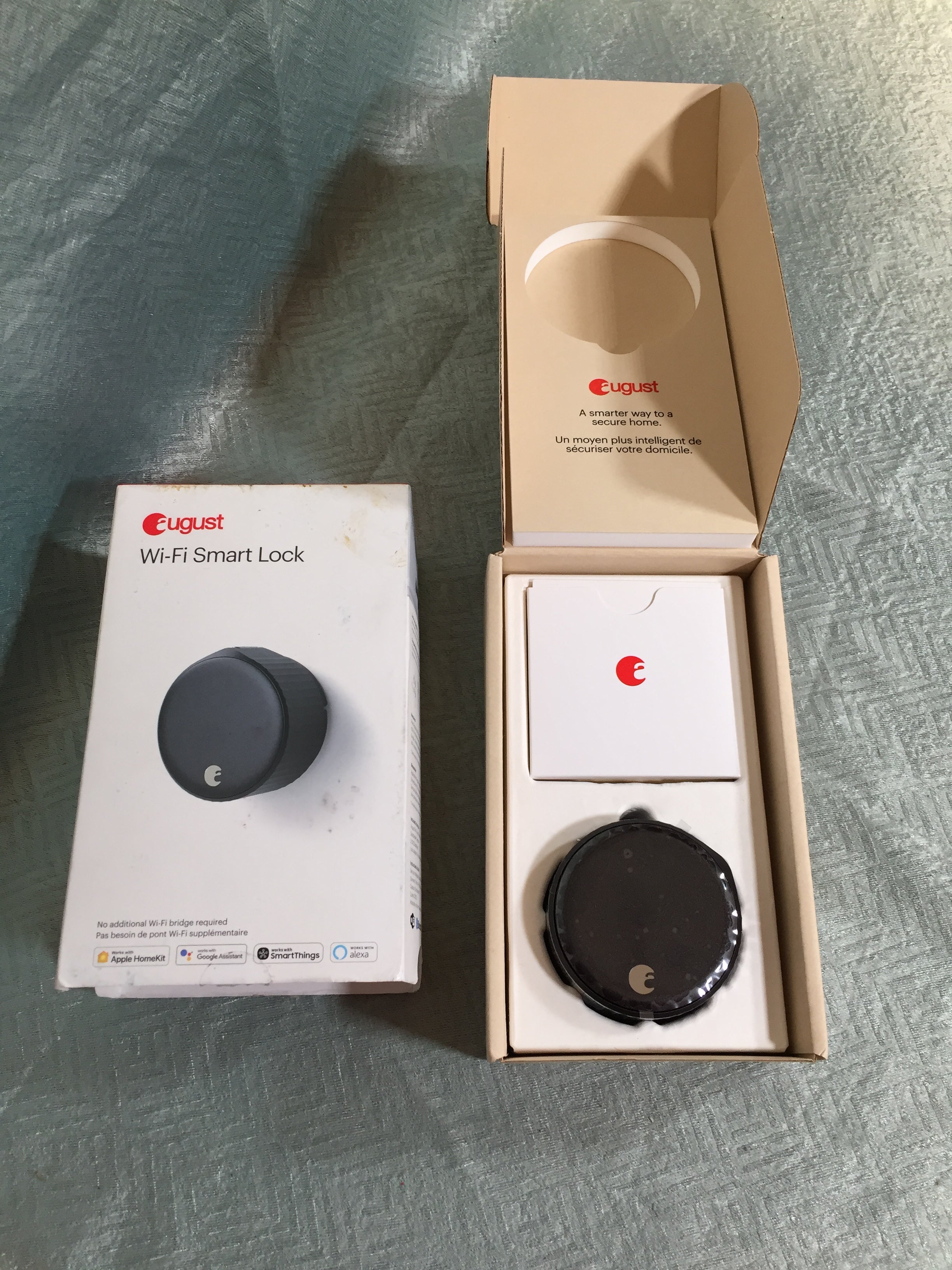 August Wi-Fi, (4th Generation) Smart Lock – Matte Black