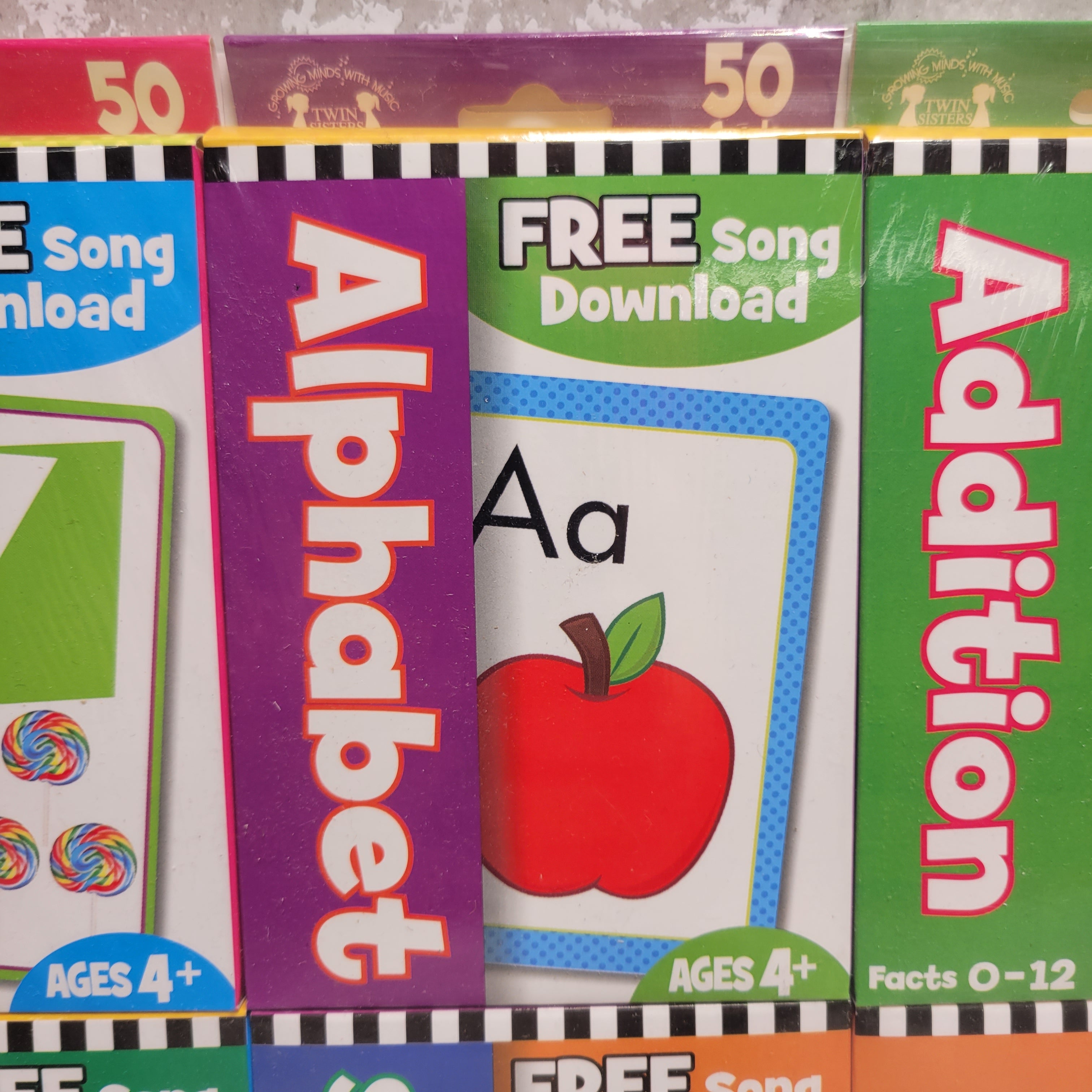 Flash Cards Alphabet, Numbers, Addition, Sight Words, Subtraction, Pho