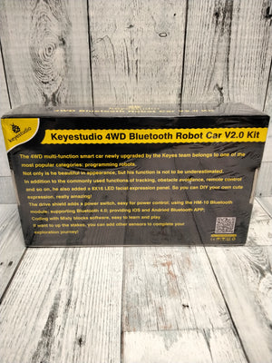 KEYESTUDIO Smart Car Robot,4WD Programmable DIY Starter Kit