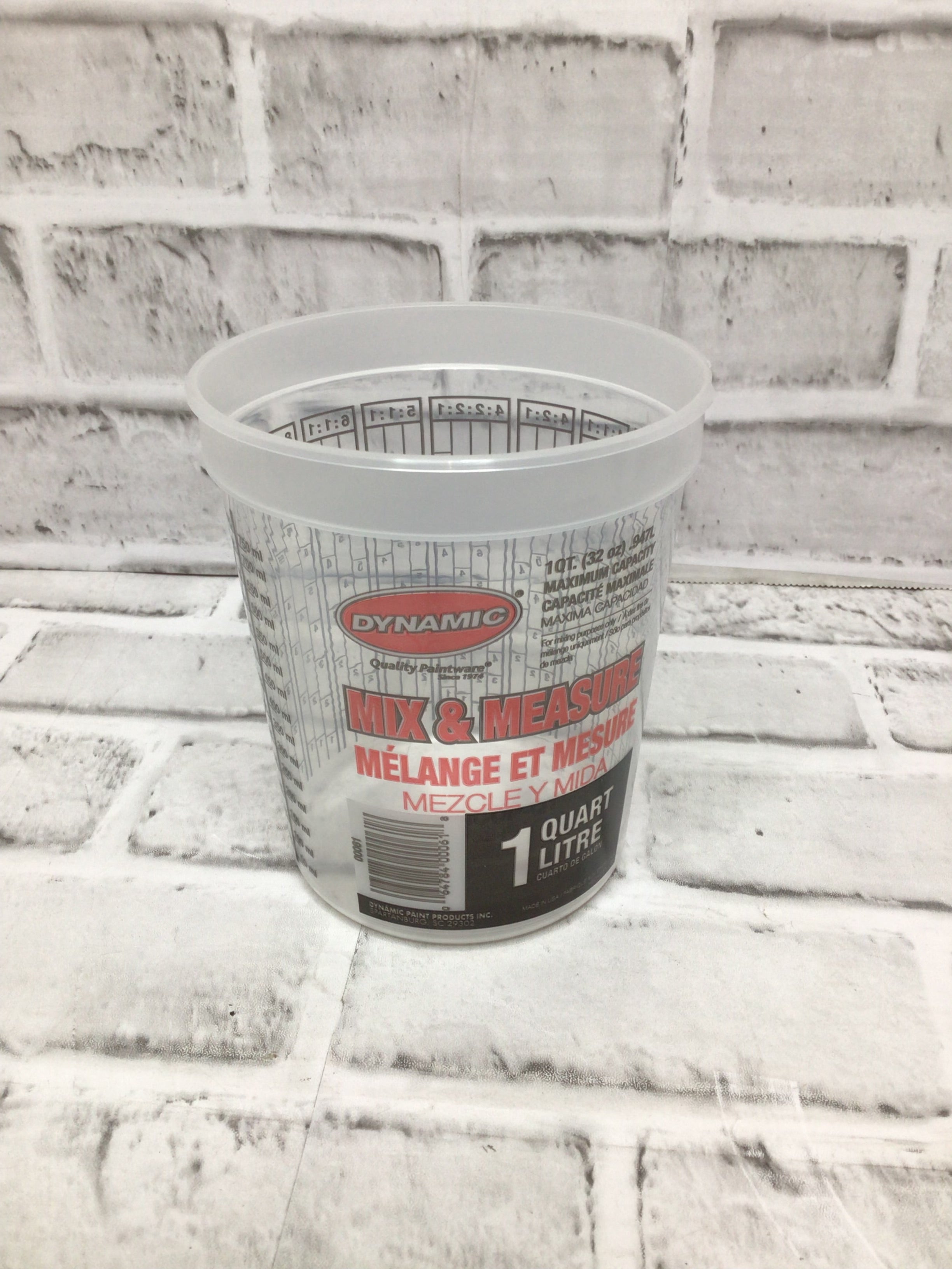 Dynamic Disposable Mix and Measure Cup Plus Ratios 00061 (100-Pk)