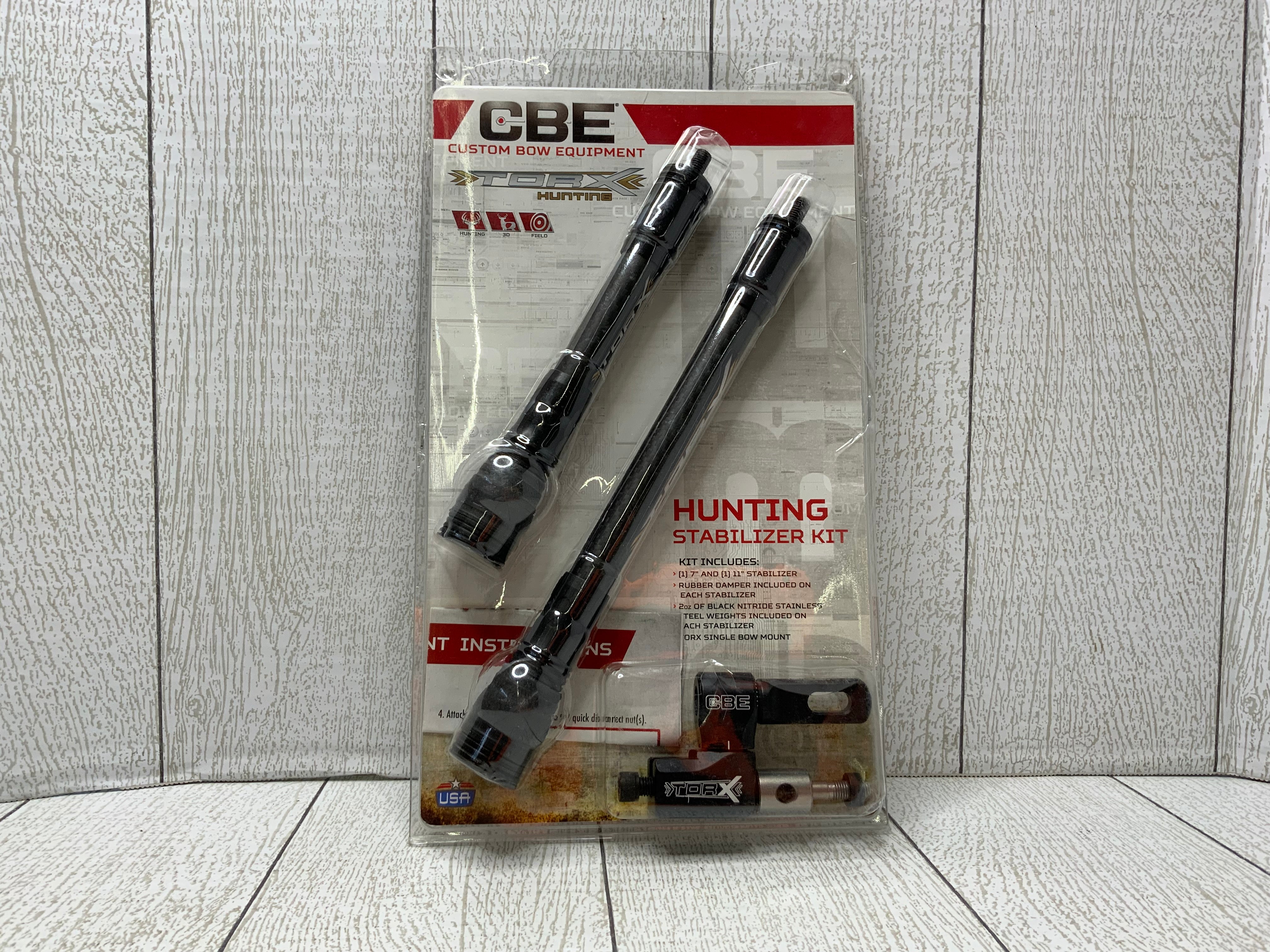 CBE Torx Hunting Stabilizer Kit, Black CBE Torx Hunting Stabilizer Kit, Black