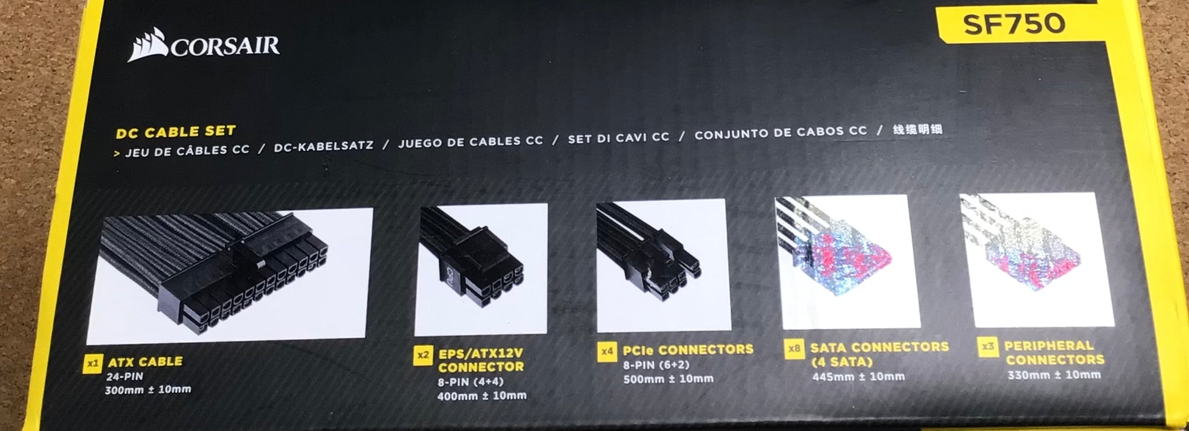 Corsair SF Series, SF750, 750 Watt, SFX, 80+ Platinum Certified.