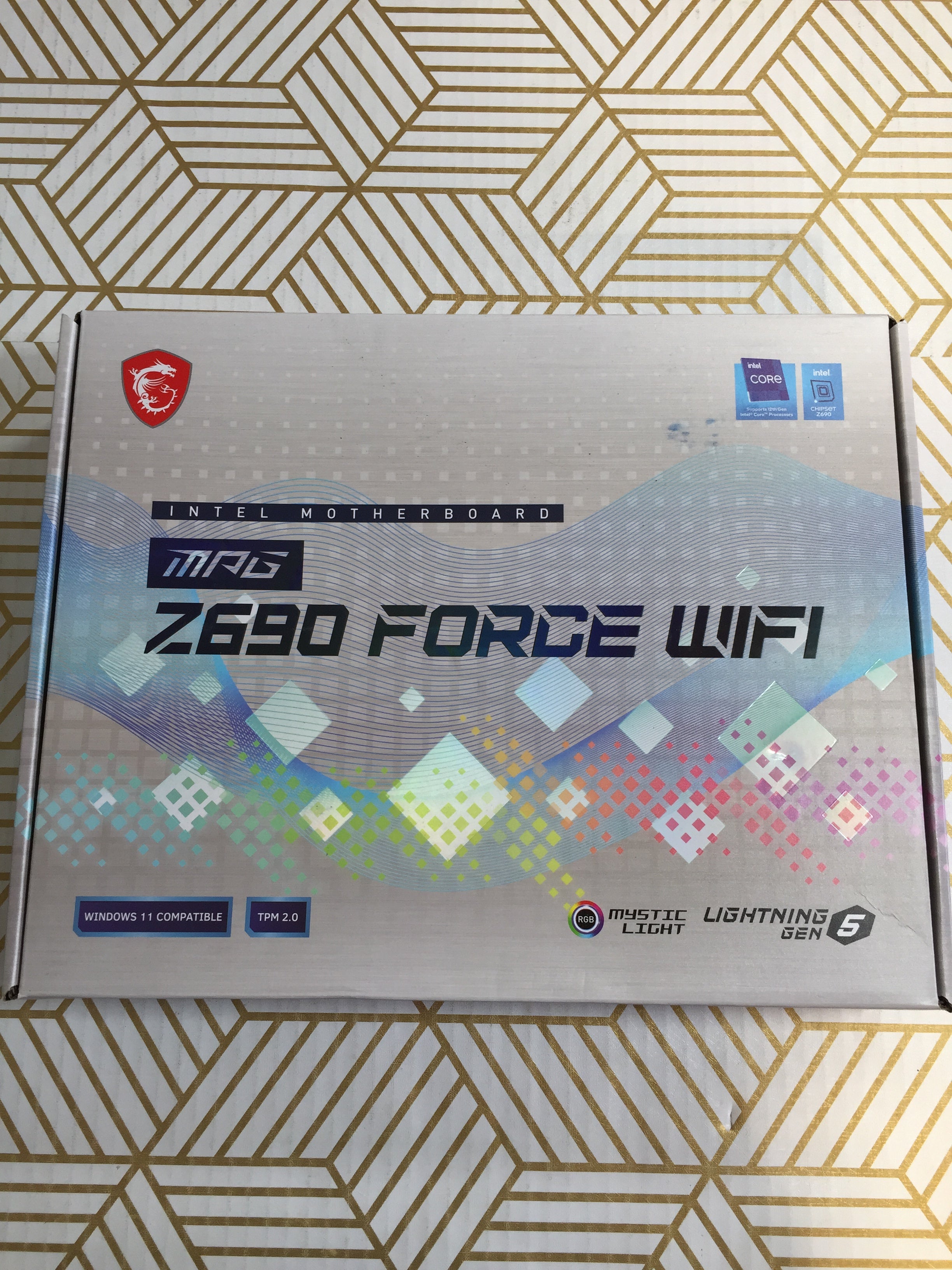 MSI Z690 Force WiFi Gaming Motherboard (ATX, 12th Gen Intel Core, LGA