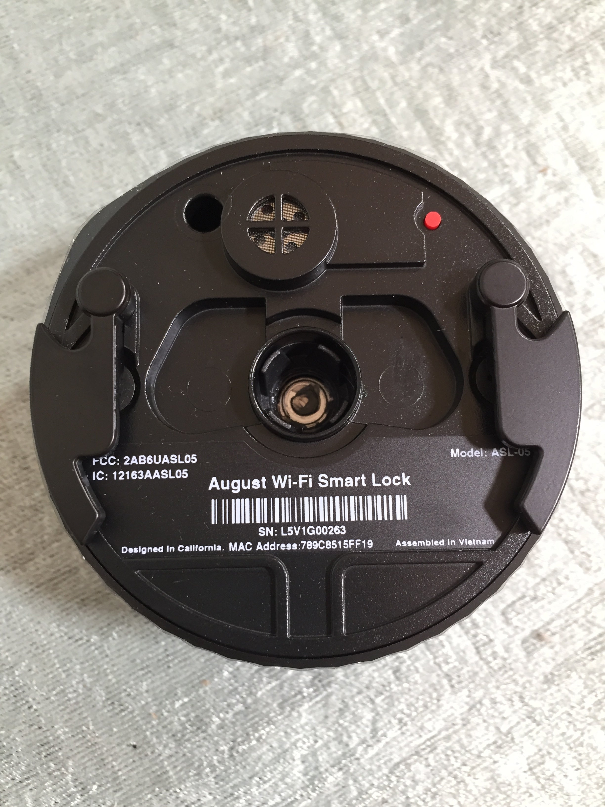 August Wi-Fi, (4th Generation) Smart Lock – Matte Black