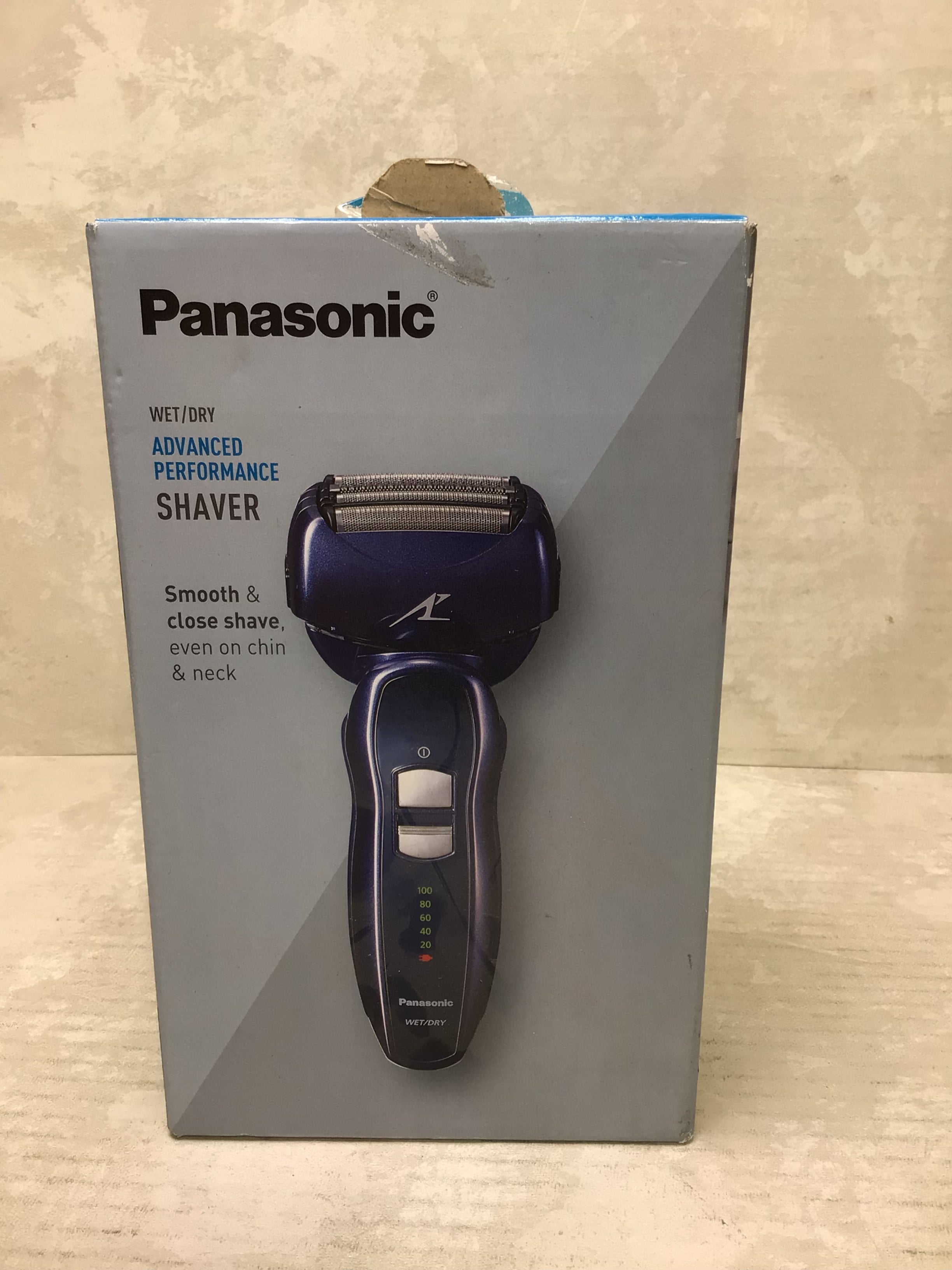 Panasonic Arc4 Electric Razor for Men 4Blade Electric Shaver with Popu