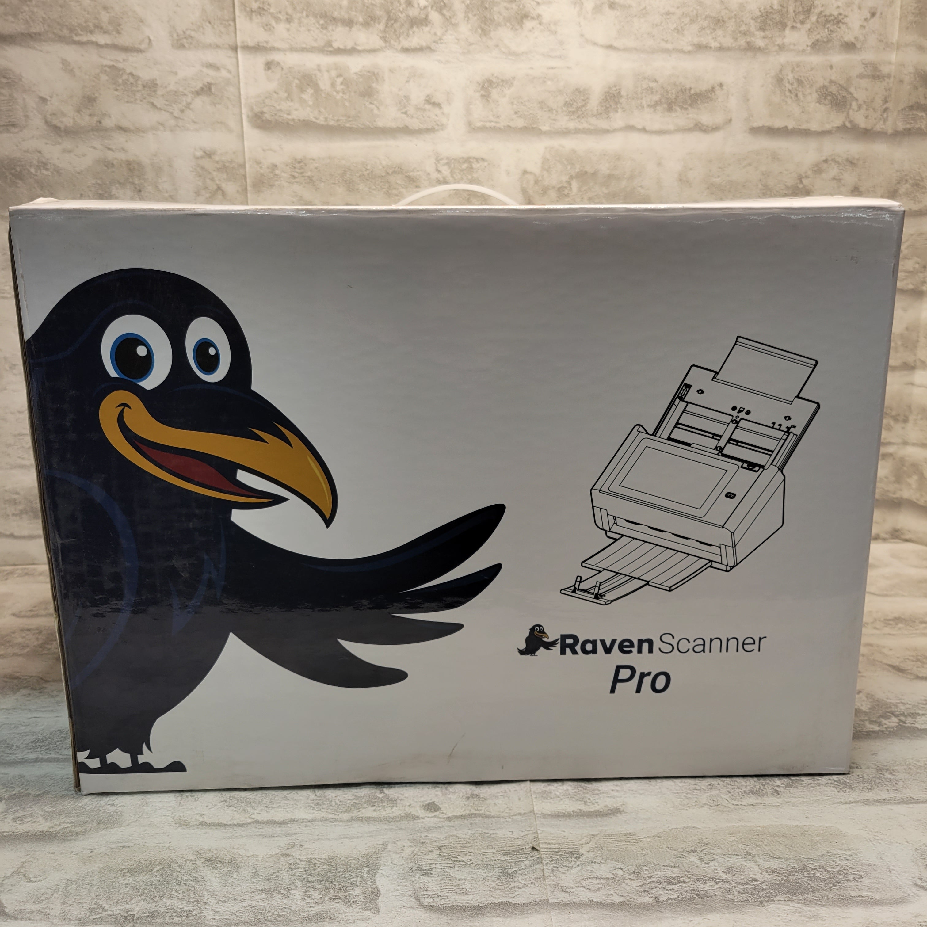 Raven Pro Document Scanner - Huge Touchscreen, High Speed Color Duplex