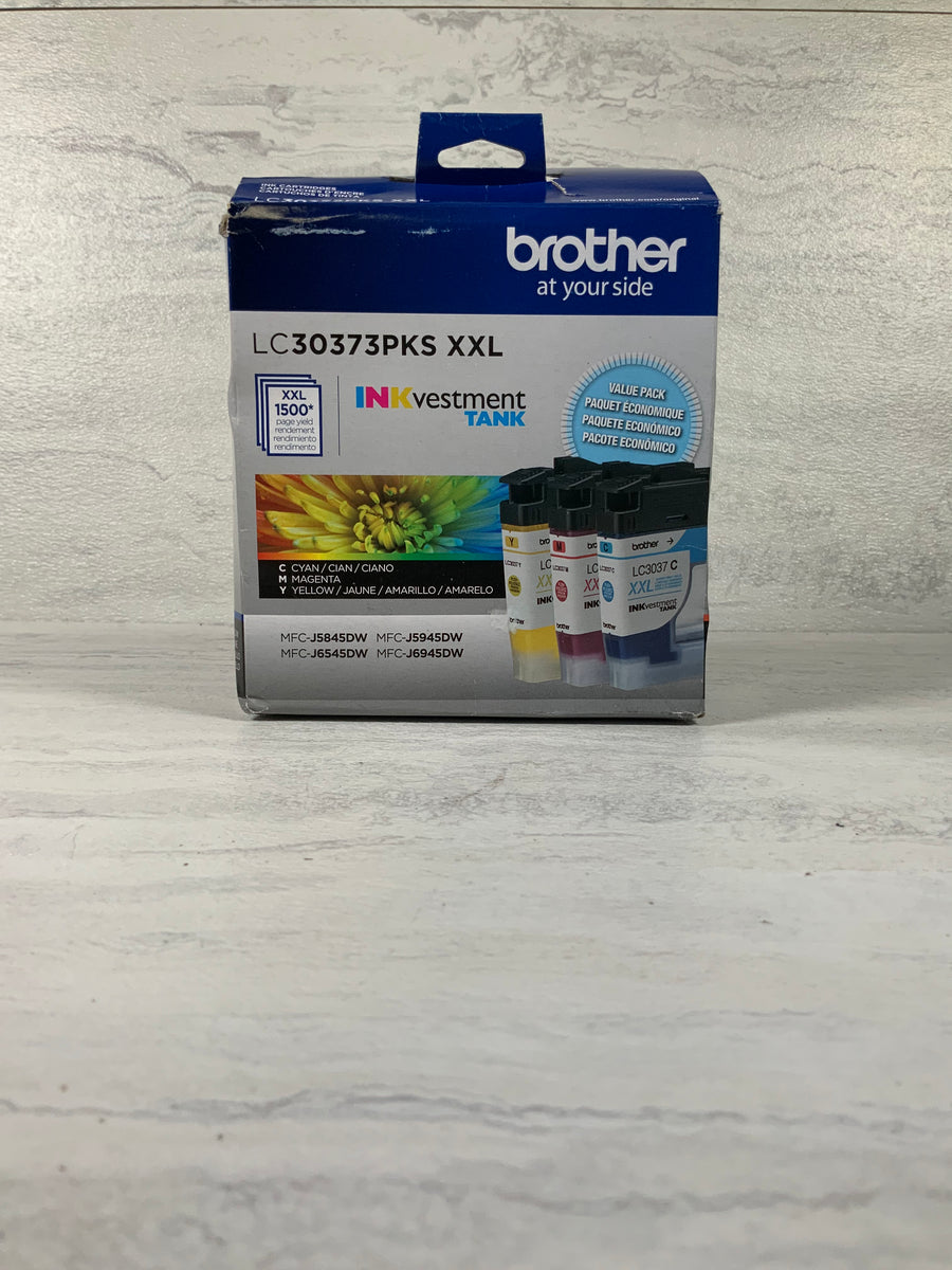 Brother Genuine LC30373PKS, 3-Pack Super High-Yield Color Ink Cartridg ...