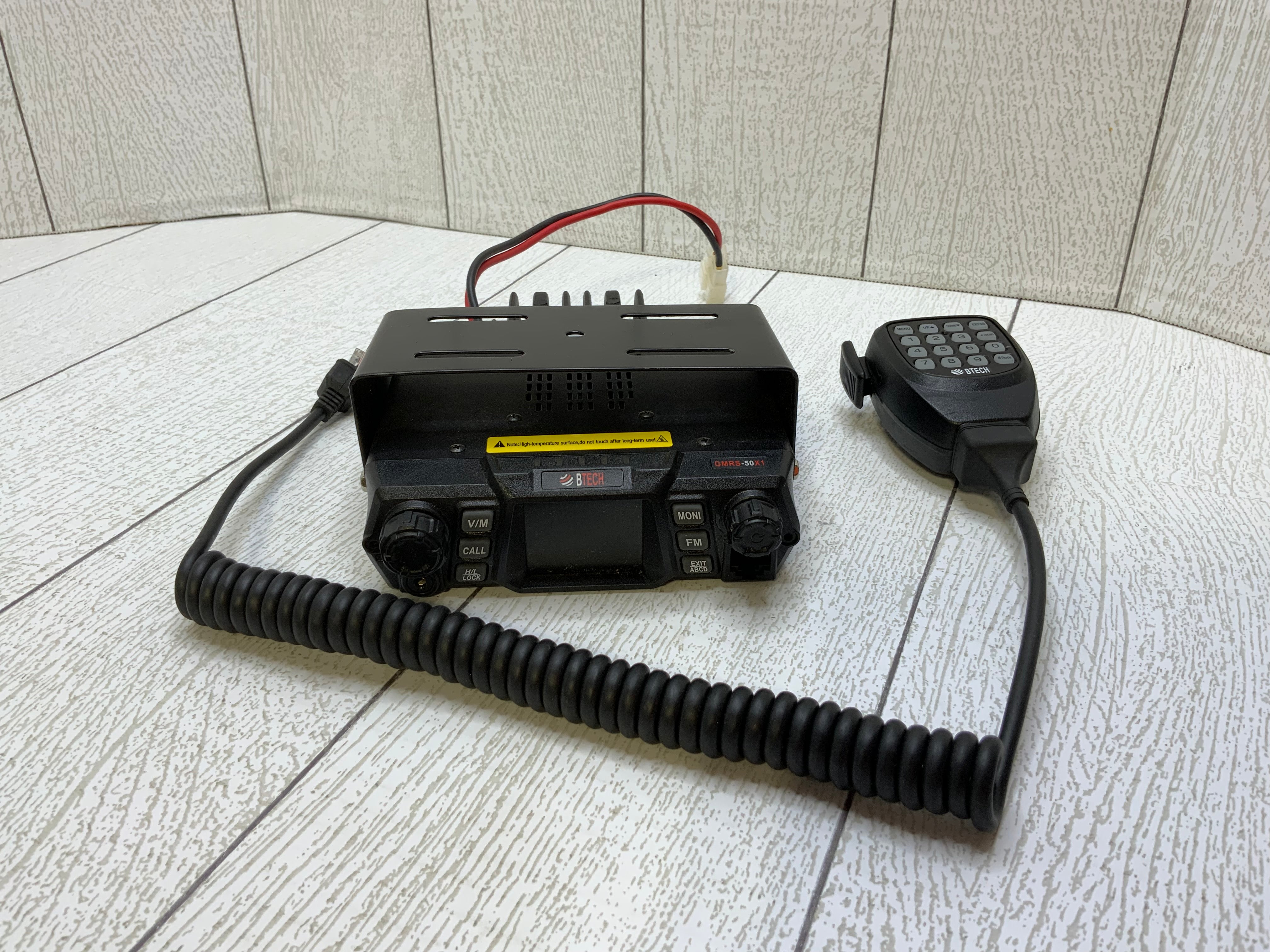 BTECH Mobile GMRS-50X1 50 Watt GMRS Two-Way Radio
