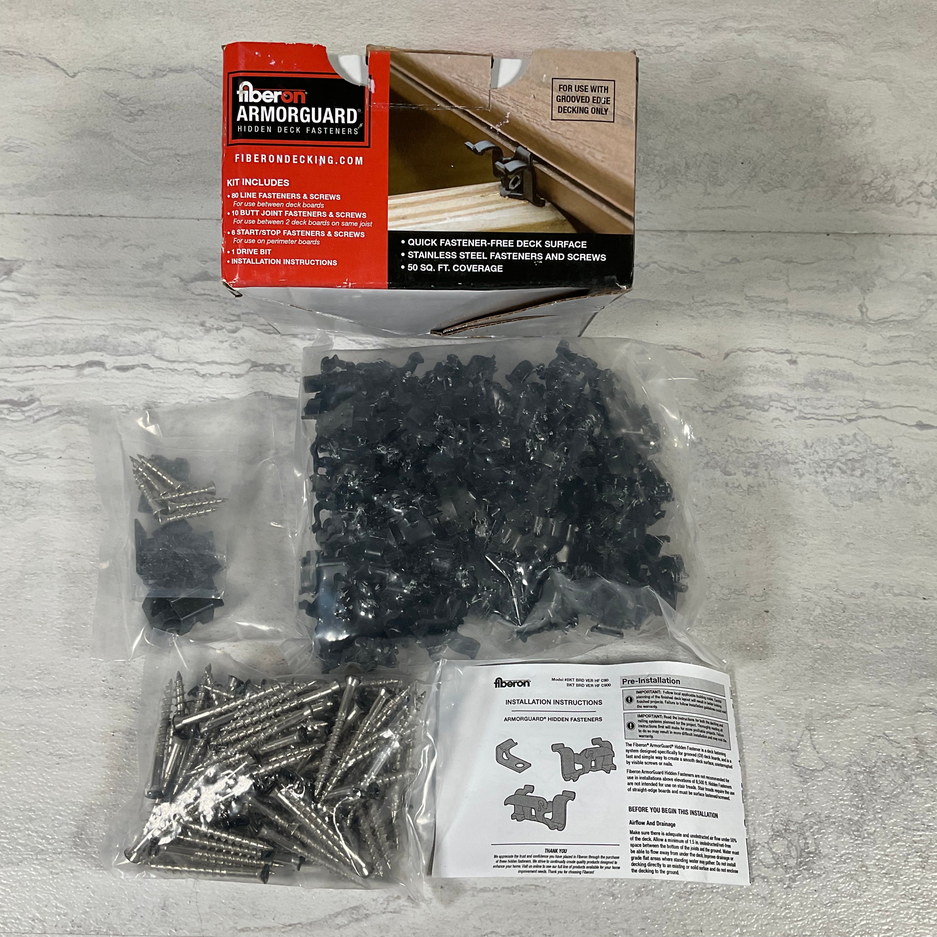 Veranda ArmorGuard Hidden Fasteners