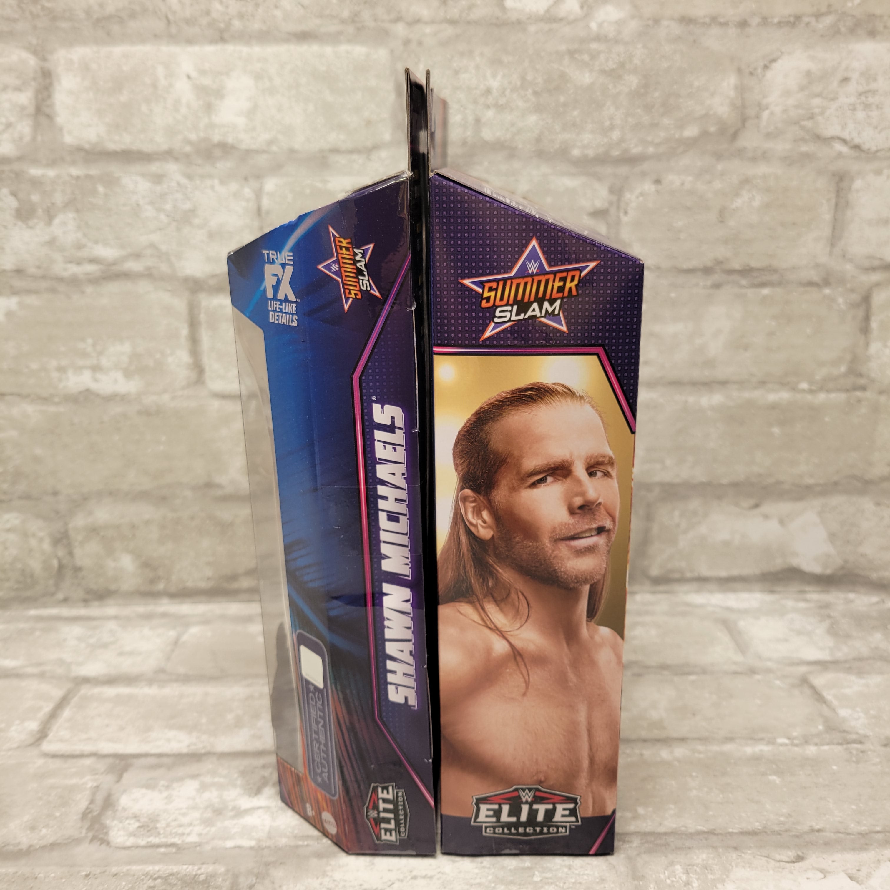 WWE Shawn Michaels SummerSlam Elite Collection Action Figure, Lot of 2