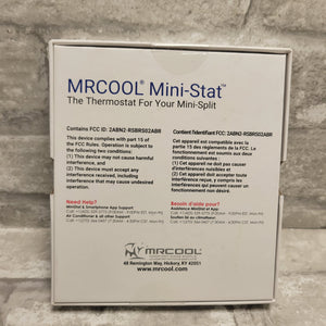 MRCOOL Mini-Stat Smart Thermostat for HVAC Ductless Air Conditioner Sp